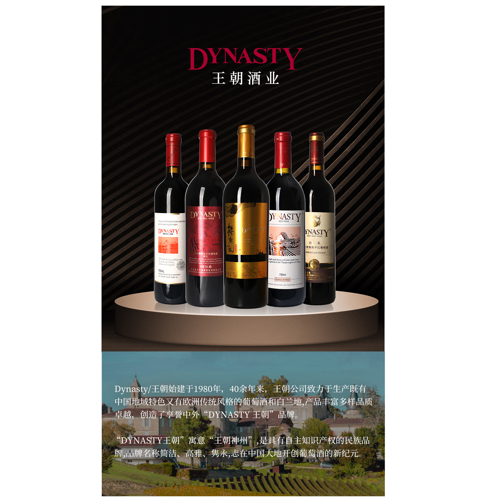 王朝（DYNASTY）葡萄酒京东自营旗舰店 - 京东