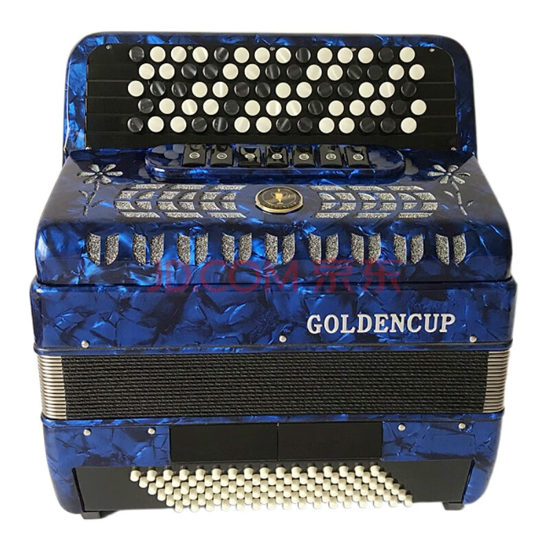 金杯格兰德巴扬手风琴 96/120BS贝/斯70键纽扣巴扬琴 成人初学专业演奏 宝石蓝96贝司JH5096+大礼包【图片 价格 品牌 报价】-京东