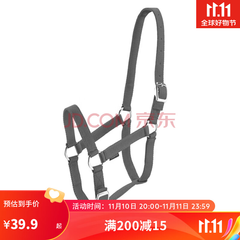 【迪卡侬2790318】迪卡侬马笼头马龙头牵马调教马匹马术用品马术装备FOU黑色2号-248119【行情 报价 价格 评测】-京东