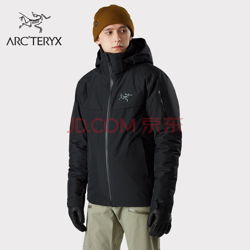 ARC’TERYX始祖鸟 MACAI JACKET GORE-TEX 防水 男子 连帽羽绒服 Black/黑色 S【图片 价格 品牌 报价】-京东