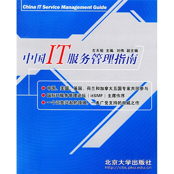 中国IT服务管理指南9787301069455北京大学