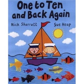 幼儿数数学习 吴敏兰书单 亲子共读晚安故事 Nick Sharratt 著名作家  One to Ten and Back Again