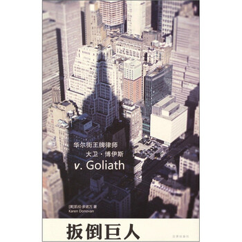 扳倒巨人：华尔街王牌律师大卫·博伊斯