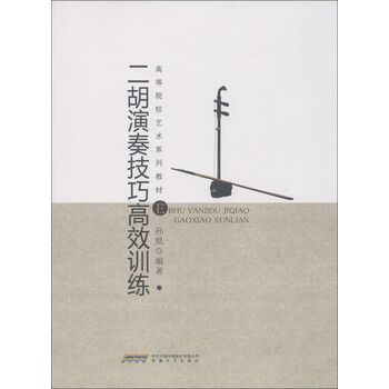 高等院校艺术系列教材：二胡演奏技巧高效训练9787539642994