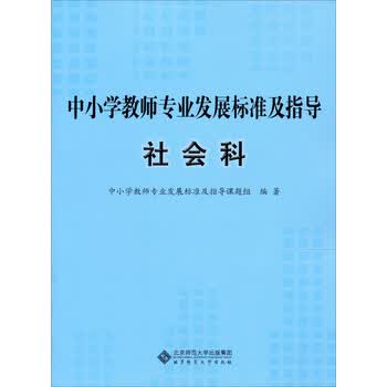 中小学教师专业发展标准及指导（试行）：社会科