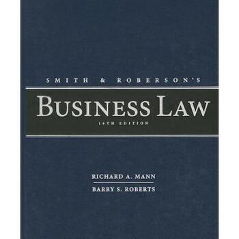 Smith and Roberson's Business Law
