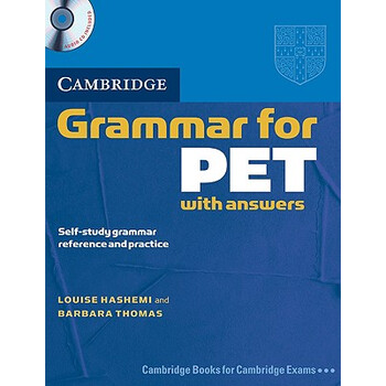 【】Cambridge Grammar for PET with Answers:
