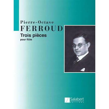 【】3 Pieces for Flute Solo: Flute