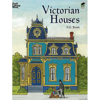Victorian Houses Coloring Book