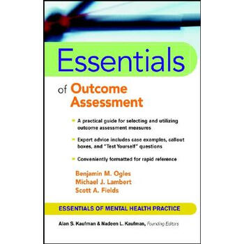 【】Essentials Of Outcome Assessment