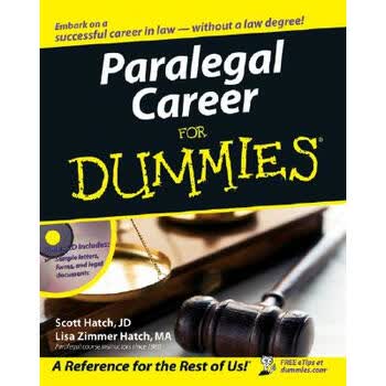 【】Paralegal Career For Dummies