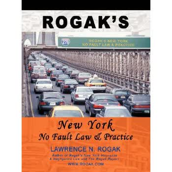 【】Rogak's New York No Fault Law &