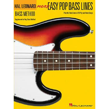 【】More Easy Pop Bass Lines: Supplemental