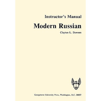 【】Modern Russian Instructor's
