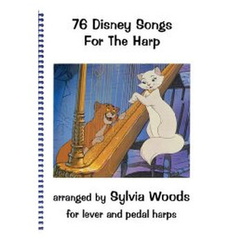 【】76 Disney Songs for the Harp