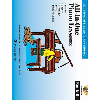 【】All-In-One Piano Lessons, Book B [With
