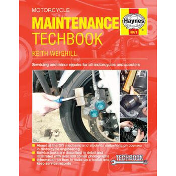 【】Motorcycle Maintenance Techbook: