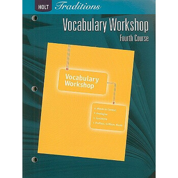 【】Holt Traditions Vocabulary Workshop,