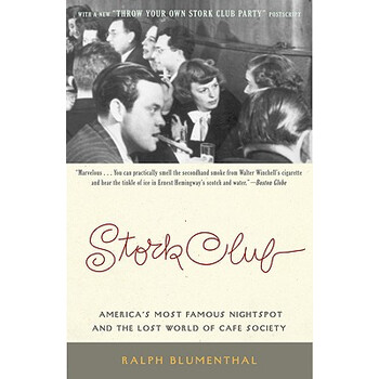 【】Stork Club: America's Most Famou