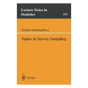 【】Topics in Survey Sampling