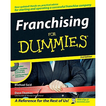 【】Franchising For Dummies, 2N