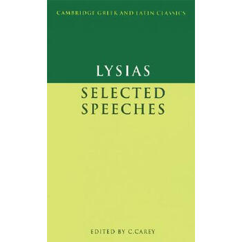 【】Lysias: Selected Speeches