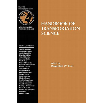 【】Handbook of Transportatio