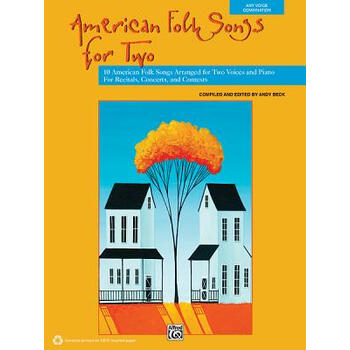 【】American Folk Songs for Two: 10 American