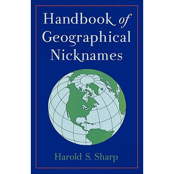 【】Handbook of Geographical