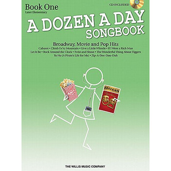【】A Dozen a Day Songbook - Book 1: Later
