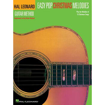 【】Easy Pop Christmas Melodies: Book