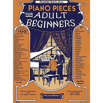 【】Piano Pieces for Adult Beginners (Efs
