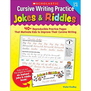 【】Cursive Writing Practice: Jokes &