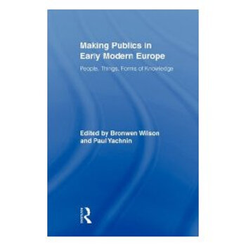 【】Making Publics in Early Modern
