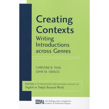 Creating Contexts: Writing Introductions acr...