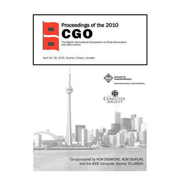 【】Proceedings of the 2010 Cgo