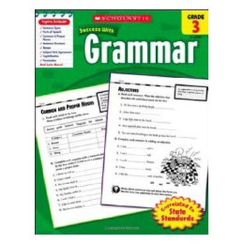 英文原版Grammar, Grade 3语法3年级 英语学习