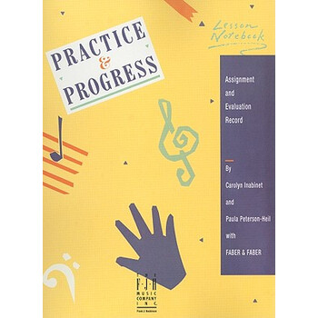 【】Practice & Progress Lesson Notebook: