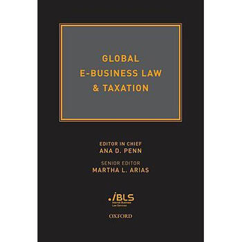 Global E-Business Law & Taxation