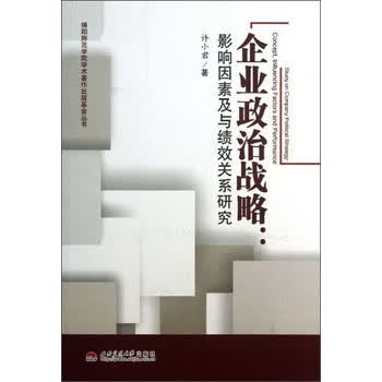 企业政治战略：影响因素及与绩效关系研究