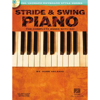 【】Stride & Swing Piano [With CD]