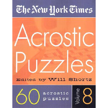 【】The Nyt Acrostic Xwords 8