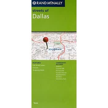 【】Rand McNally Streets of Dallas: