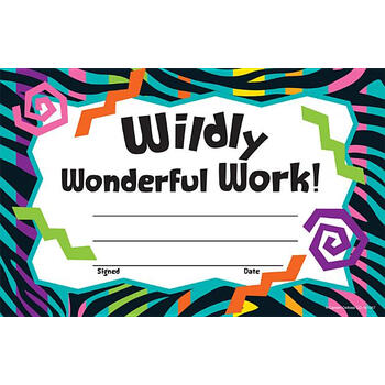 【】Wild Style Certificates