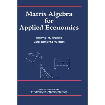 【】Matrix Algebra For Applied