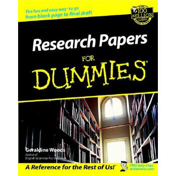 【】Research Papers For Dummies