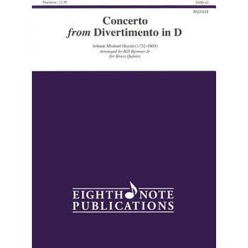 【】Concerto from Divertimento in D,
