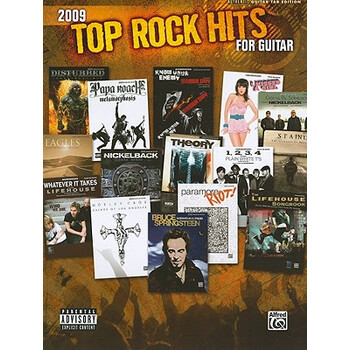 【】Top Rock Hits for Guitar