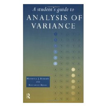 【】Student's Guide to Analysis of