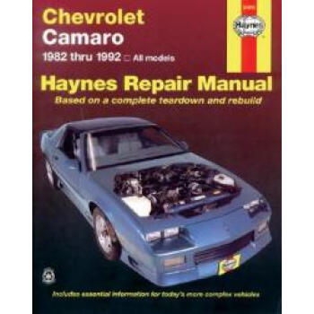【】Chevrolet Camaro, 1982-1992